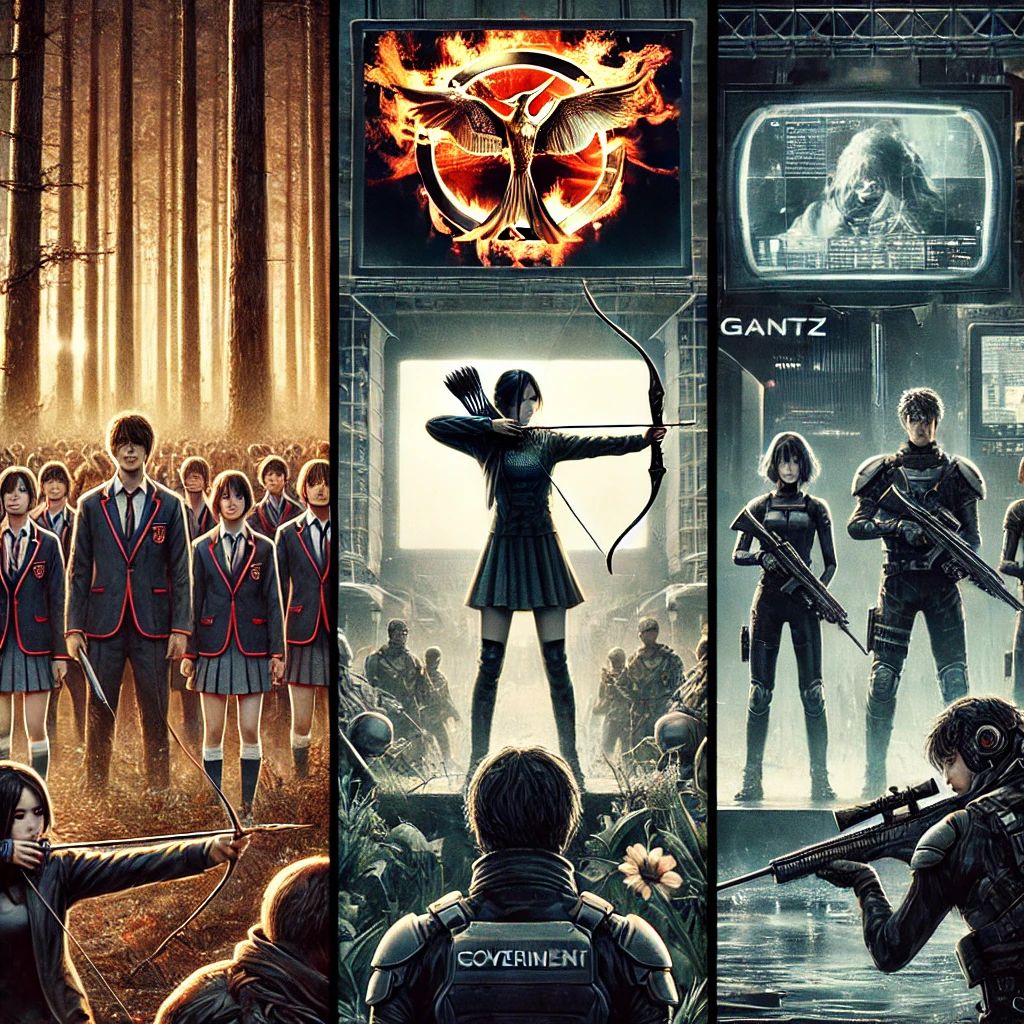 Battle Royale, The Hunger Games, Gantz : Trois Visions d’un Même Combat ...